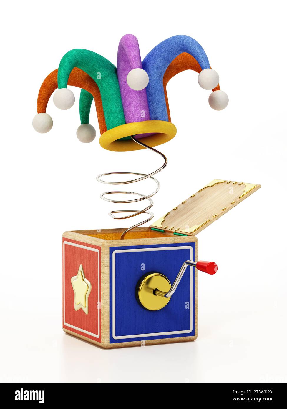 Jester and hat hi-res stock photography and images - Alamy