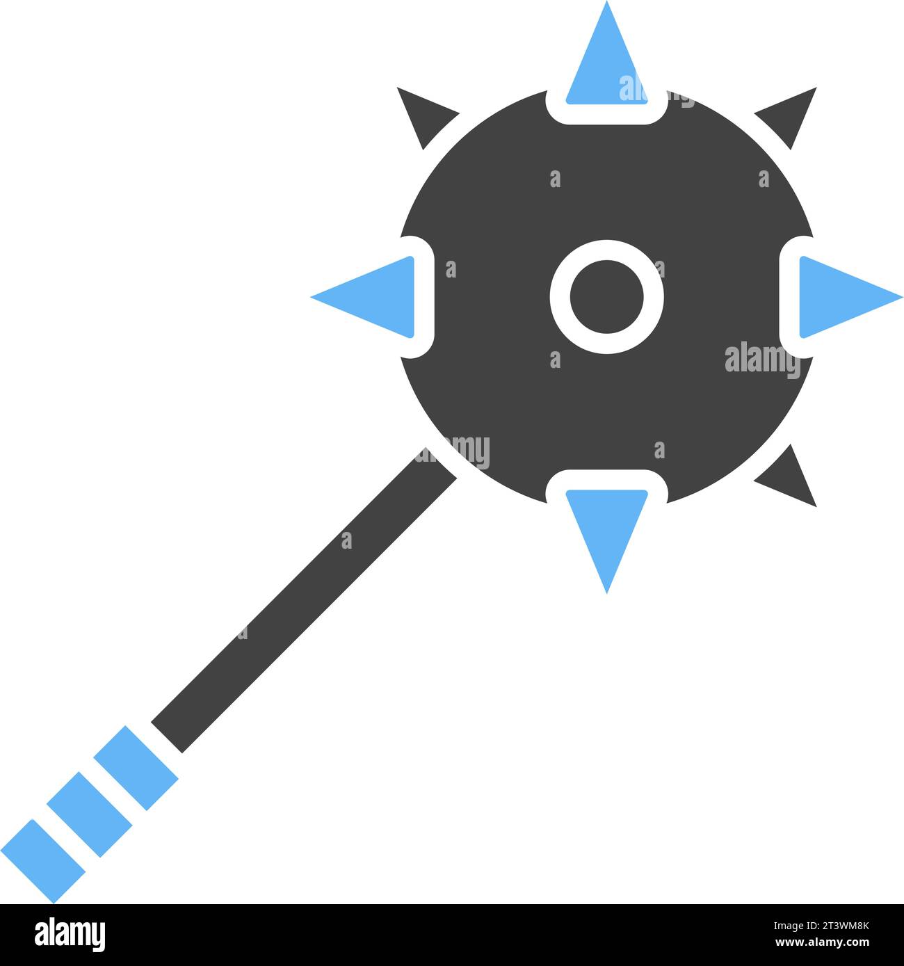 Mace icon vector image Stock Vector Image & Art - Alamy
