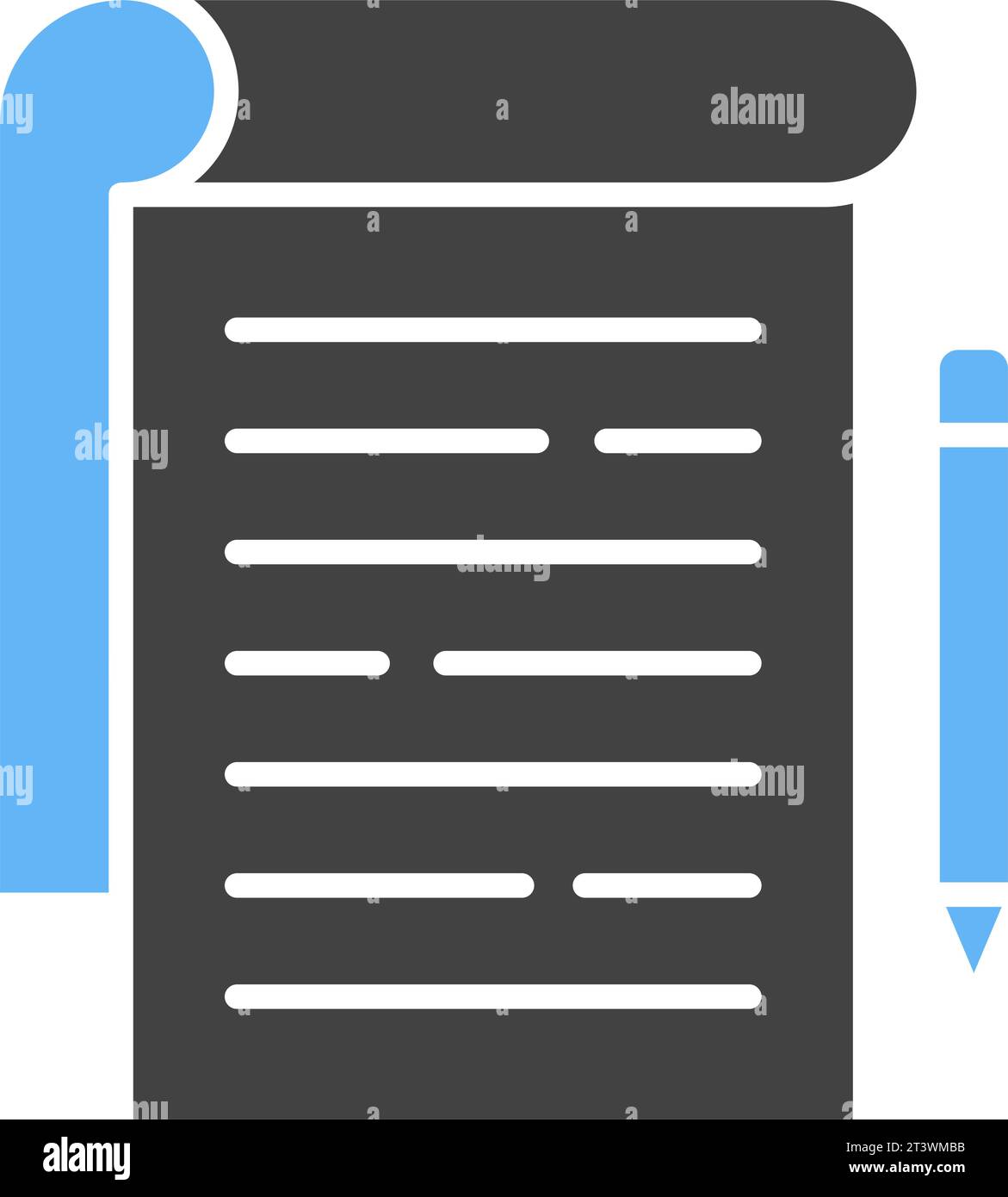 Notes icon vector image Stock Vector Image & Art - Alamy