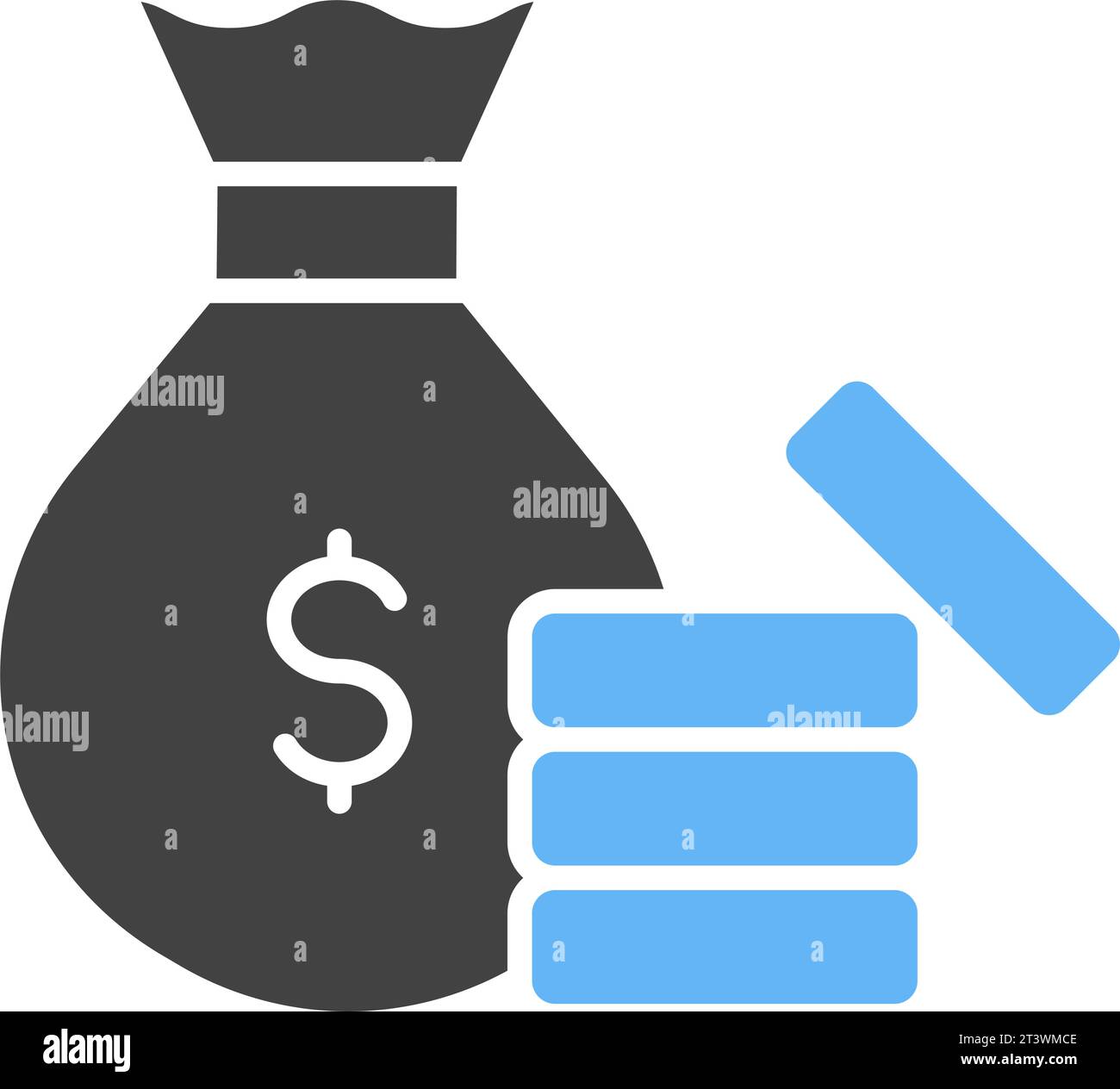 Money Bag icon vector image Stock Vector Image & Art - Alamy
