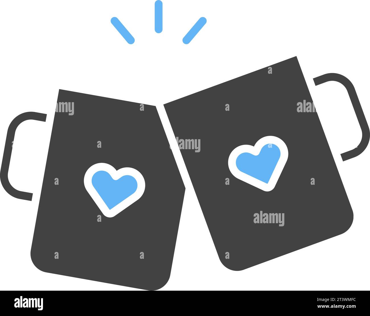 Mugs icon vector image Stock Vector Image & Art - Alamy