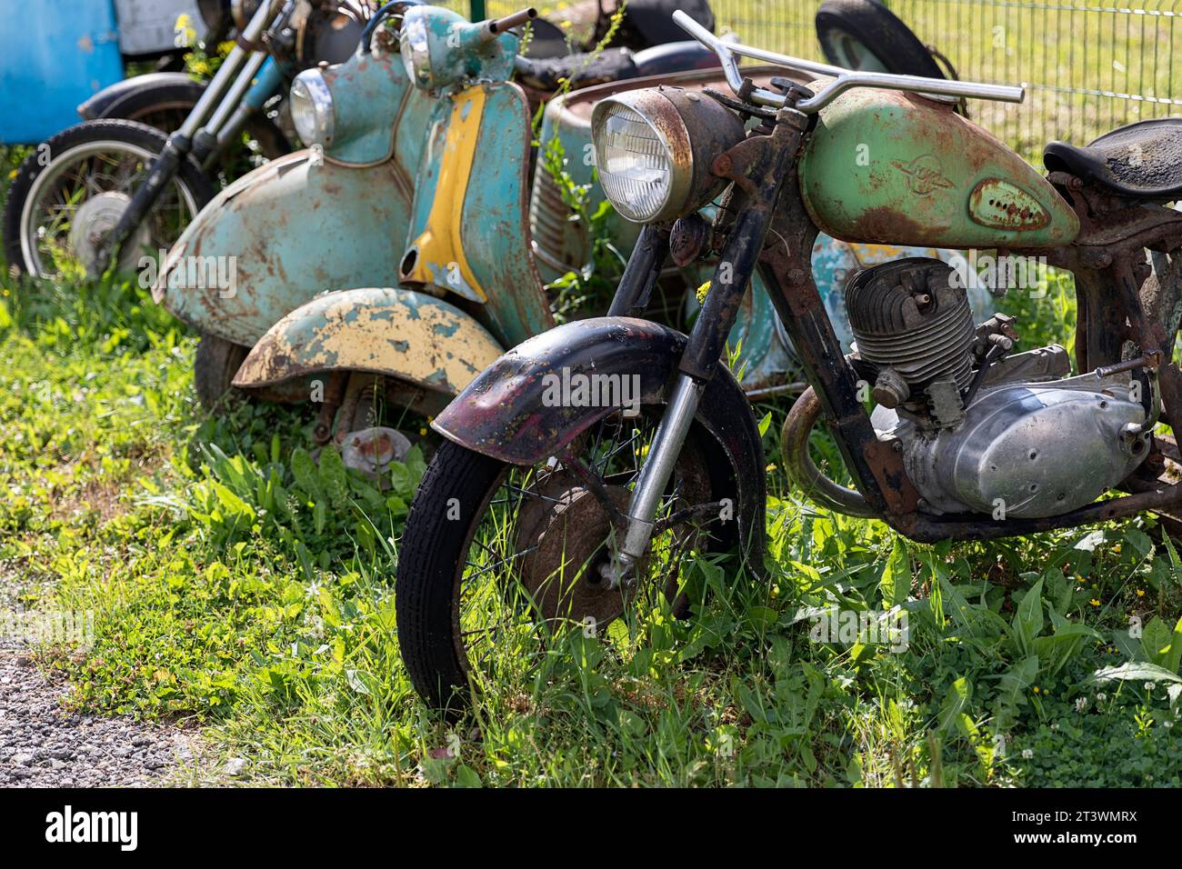 Museum of old russian vehicles, Open field exhibition of classic cars ...