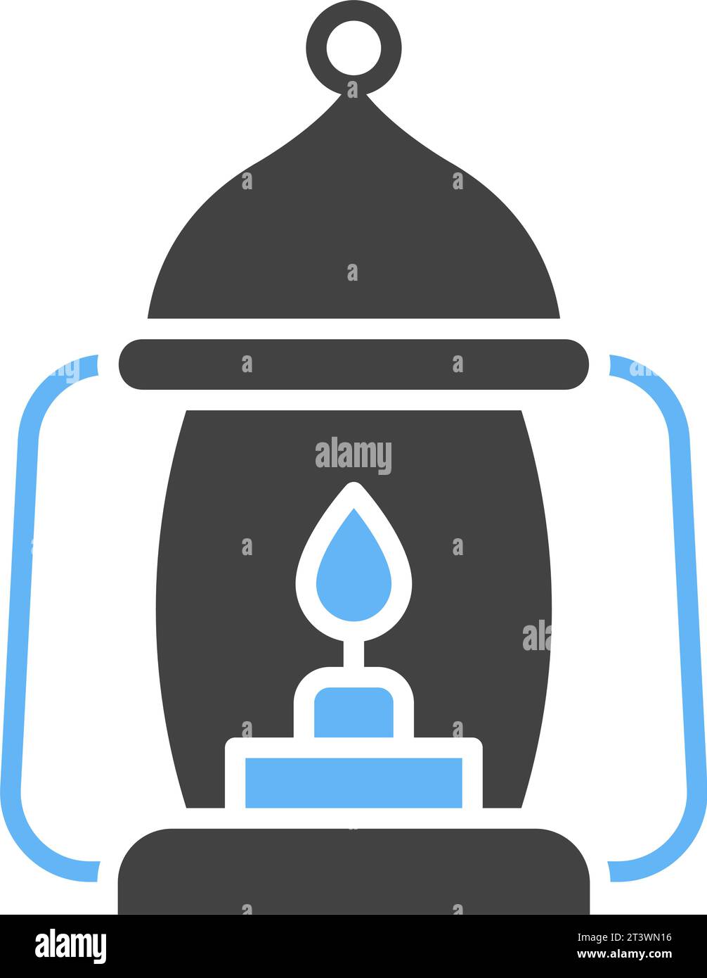 Oil Lamp icon vector image Stock Vector Image & Art - Alamy