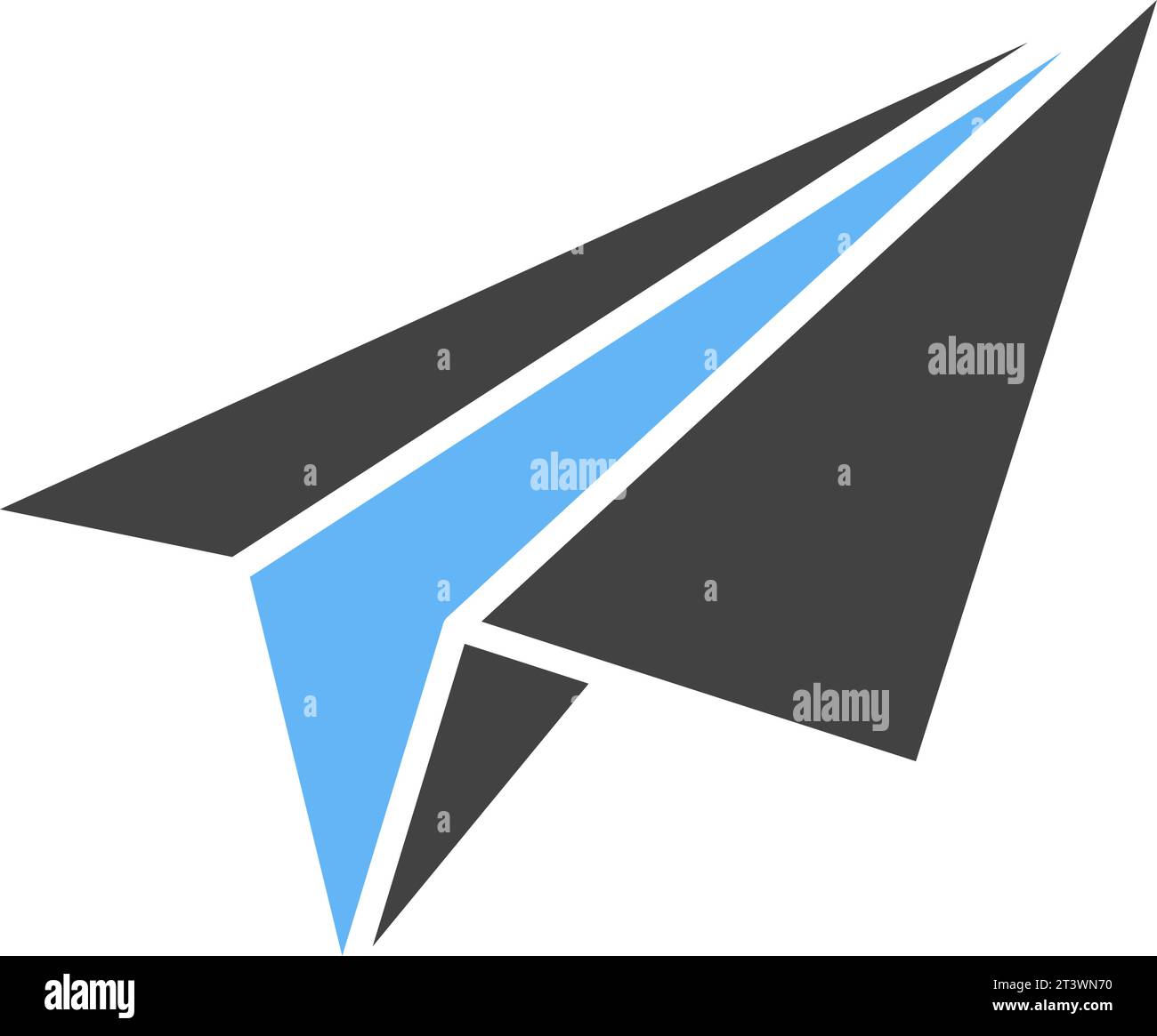 Paper Plane icon vector image Stock Vector Image & Art - Alamy