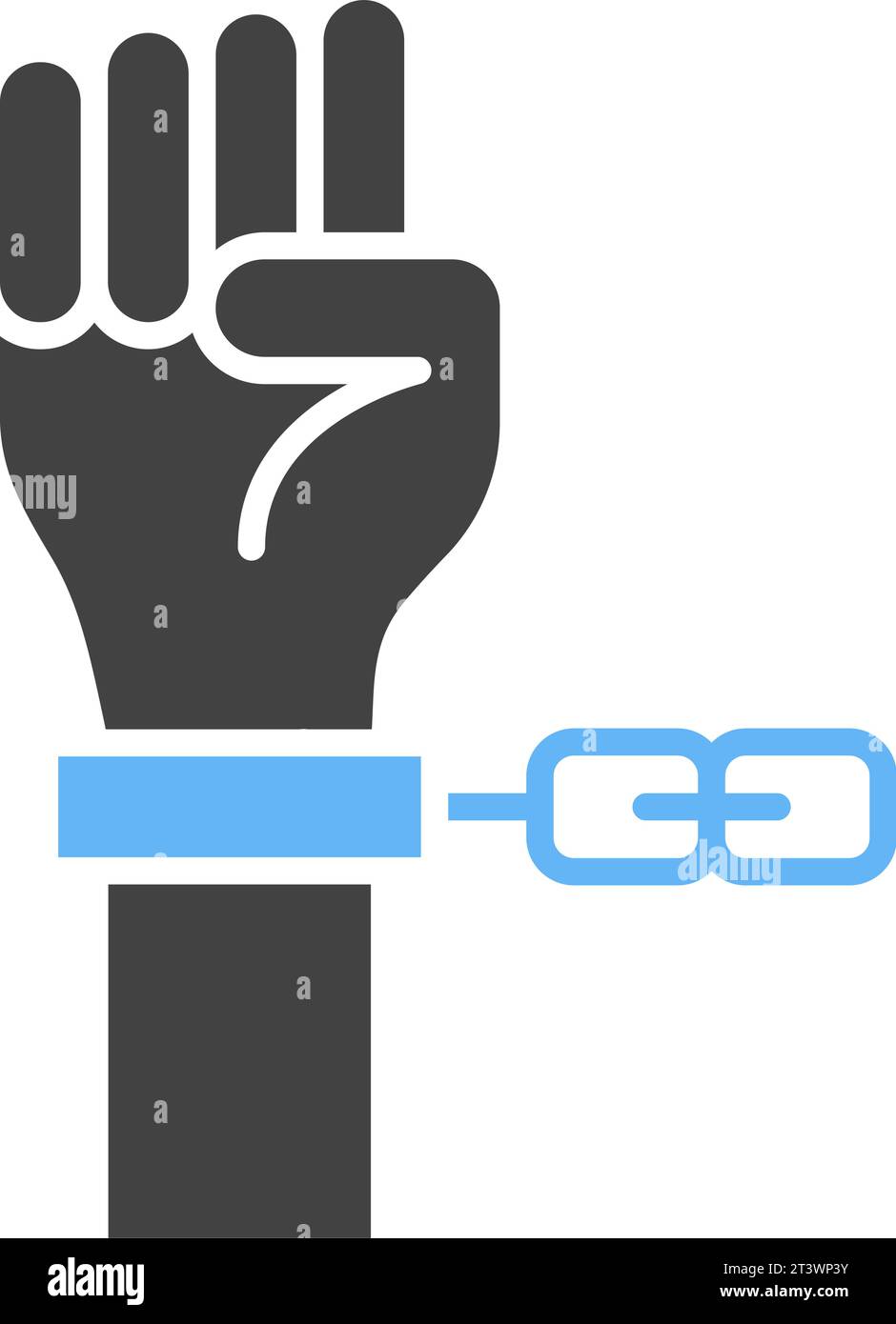 Slavery icon vector image Stock Vector Image & Art - Alamy