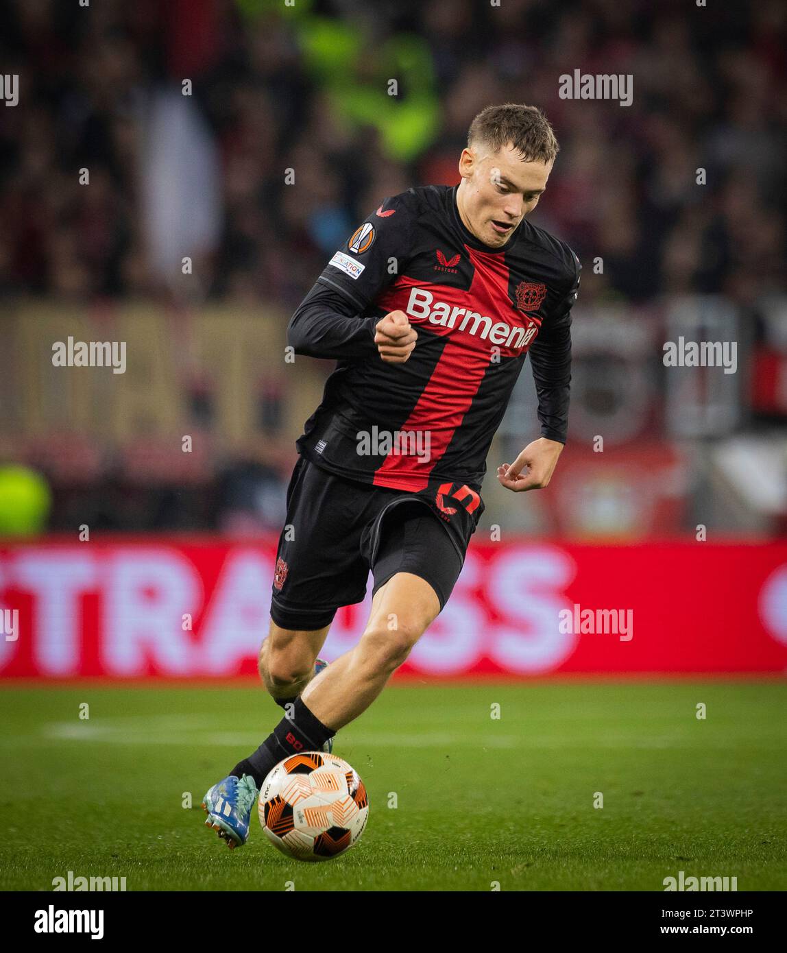 Leverkusen, Germany. 26th Oct 2023. Florian Wirtz (Leverkusen) Bayer ... Leverkusen, Germany. 26th Oct 2023. Florian Wirtz (Leverkusen) Bayer ...
