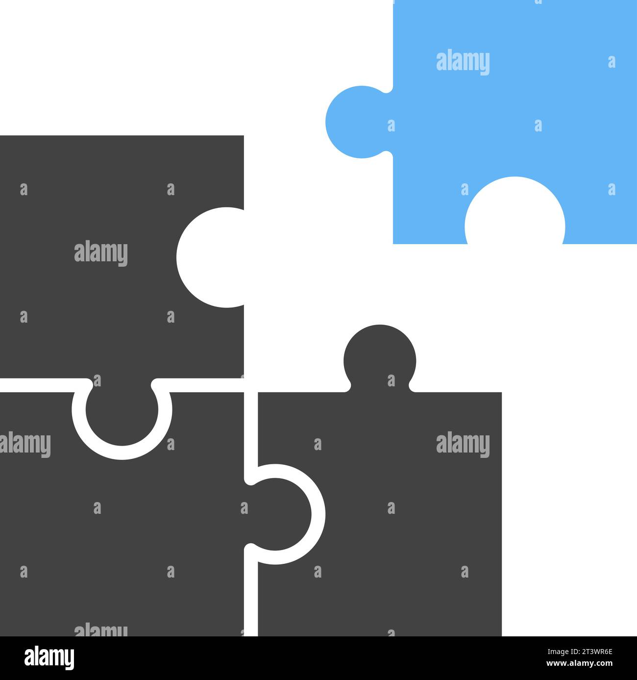 Puzzle icon vector image Stock Vector Image & Art - Alamy