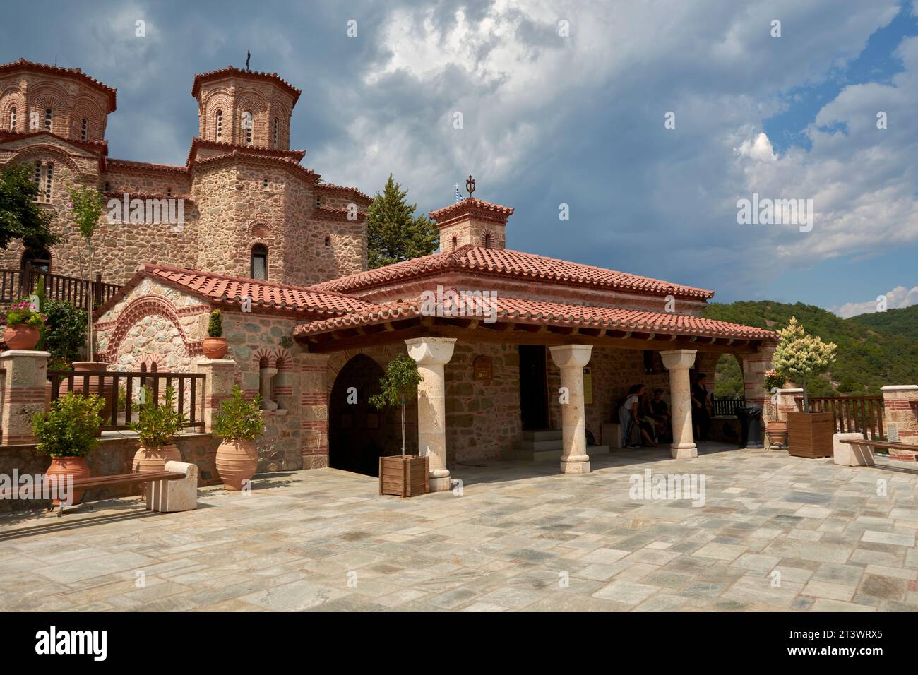 Greek monasteries hi-res stock photography and images - Alamy