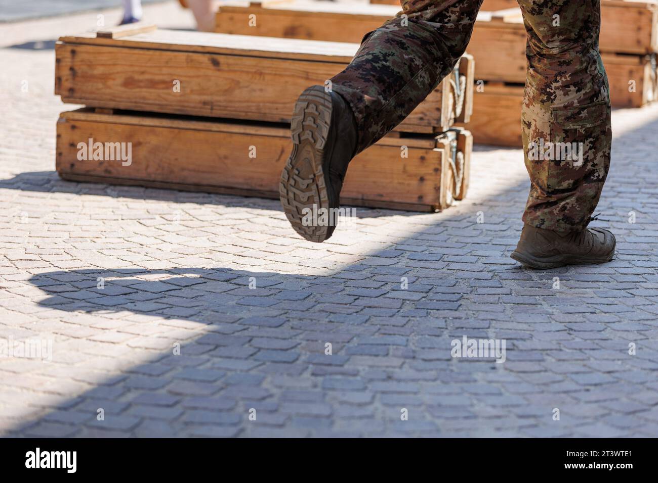 Military Boot Camp: Fitness Workout and Activities Stock Photo - Alamy