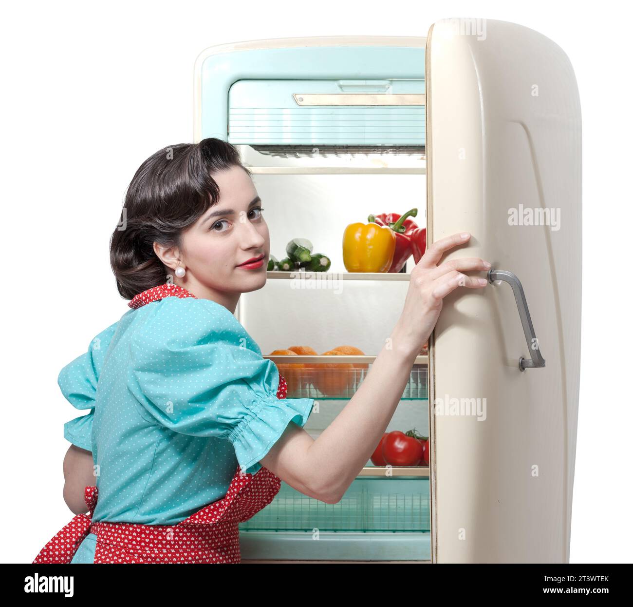 1960s fridge hi-res stock photography and images - Alamy