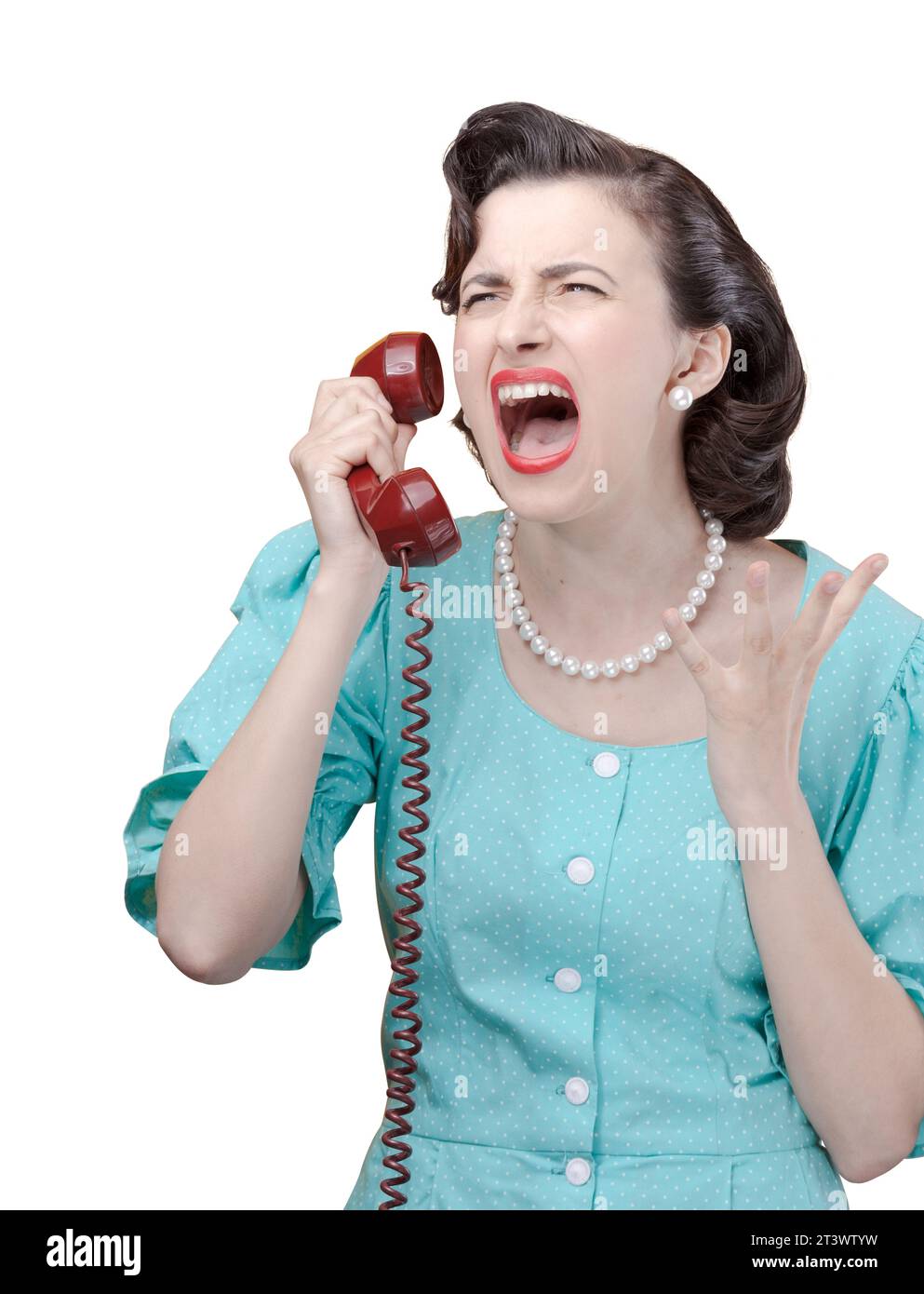 1950s character portrait woman hi-res stock photography and images - Alamy