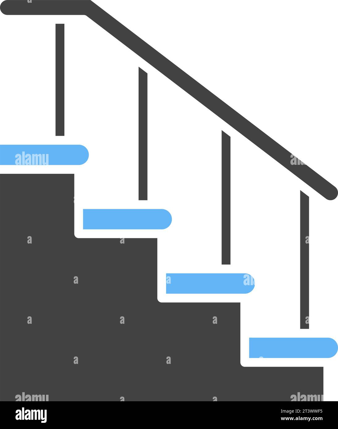 Stairs icon vector image Stock Vector Image & Art - Alamy