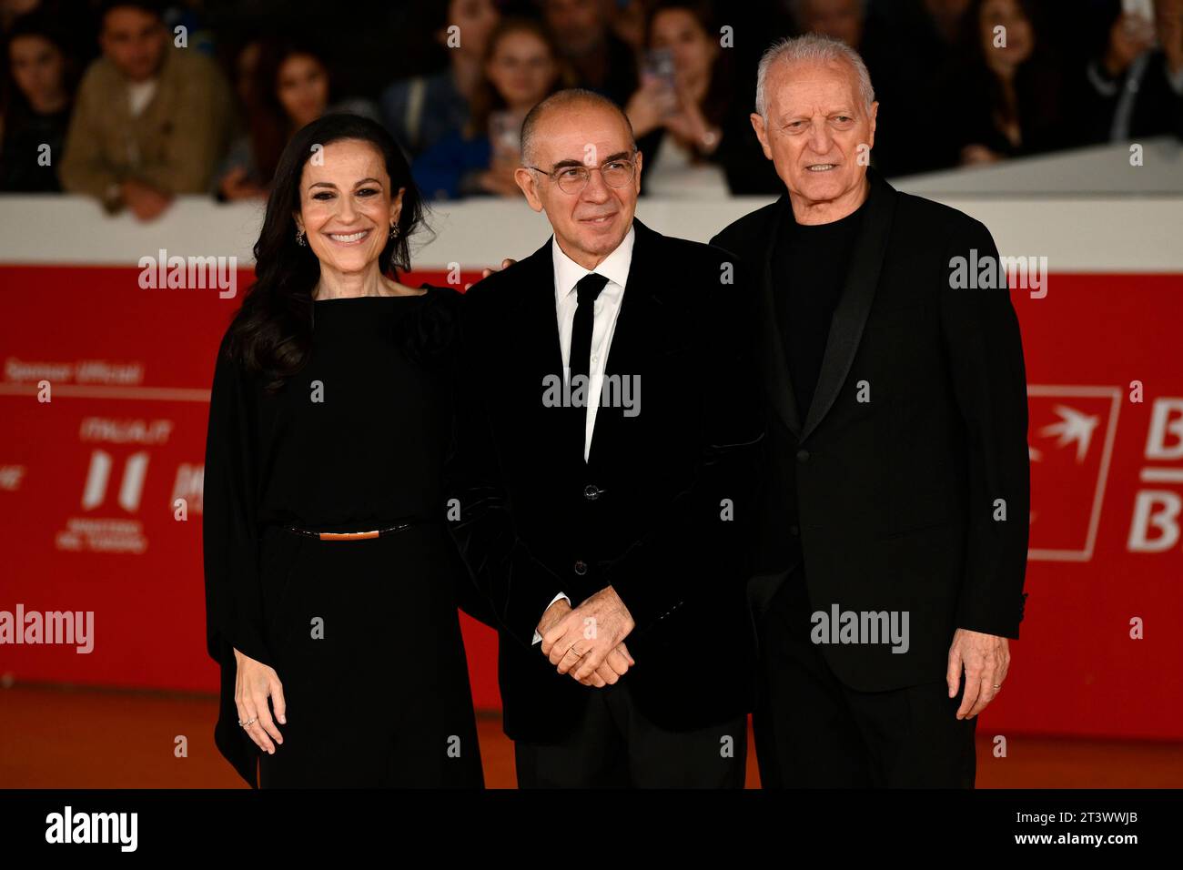 Rome, Italy. 18th Oct, 2023. Francesca De Stefano, Giuseppe Tornatore ...