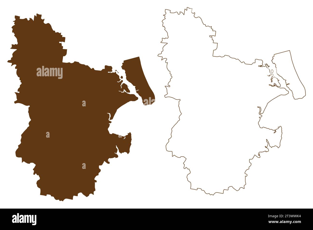 City of Moreton Bay (Commonwealth of Australia, Queensland state) map ...