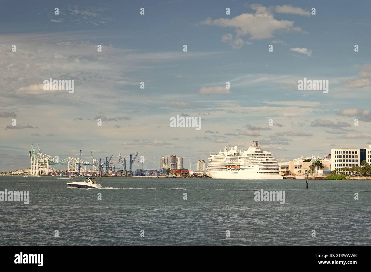 seascape at harbour with ship. seascape at harbour at summer. seascape ...