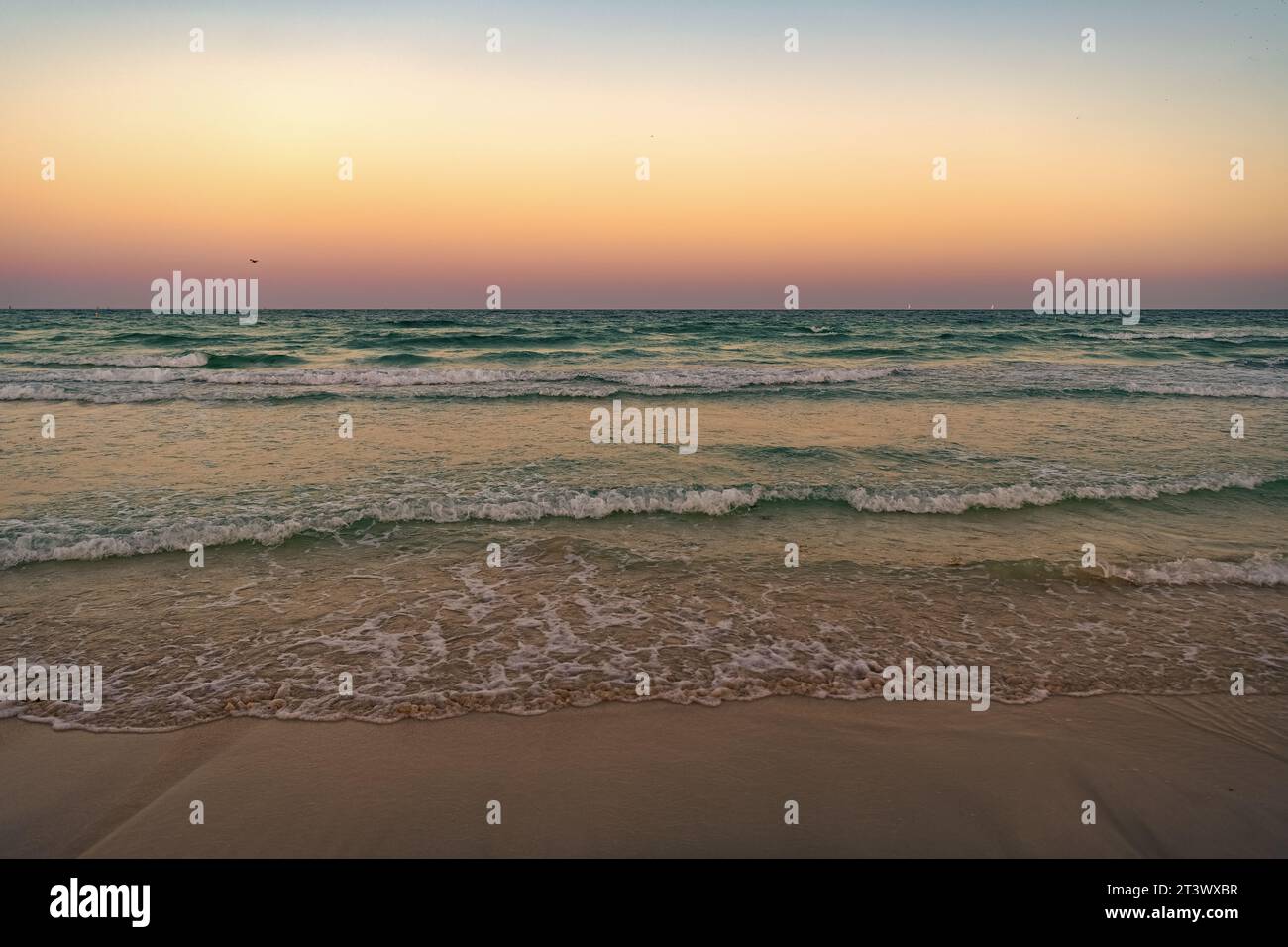 afterglow nature sunset seascape. photo of nature sunset. nature sunset ...