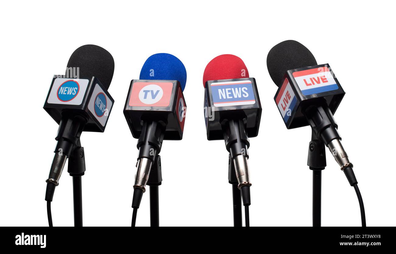 Media briefing Cut Out Stock Images & Pictures - Alamy