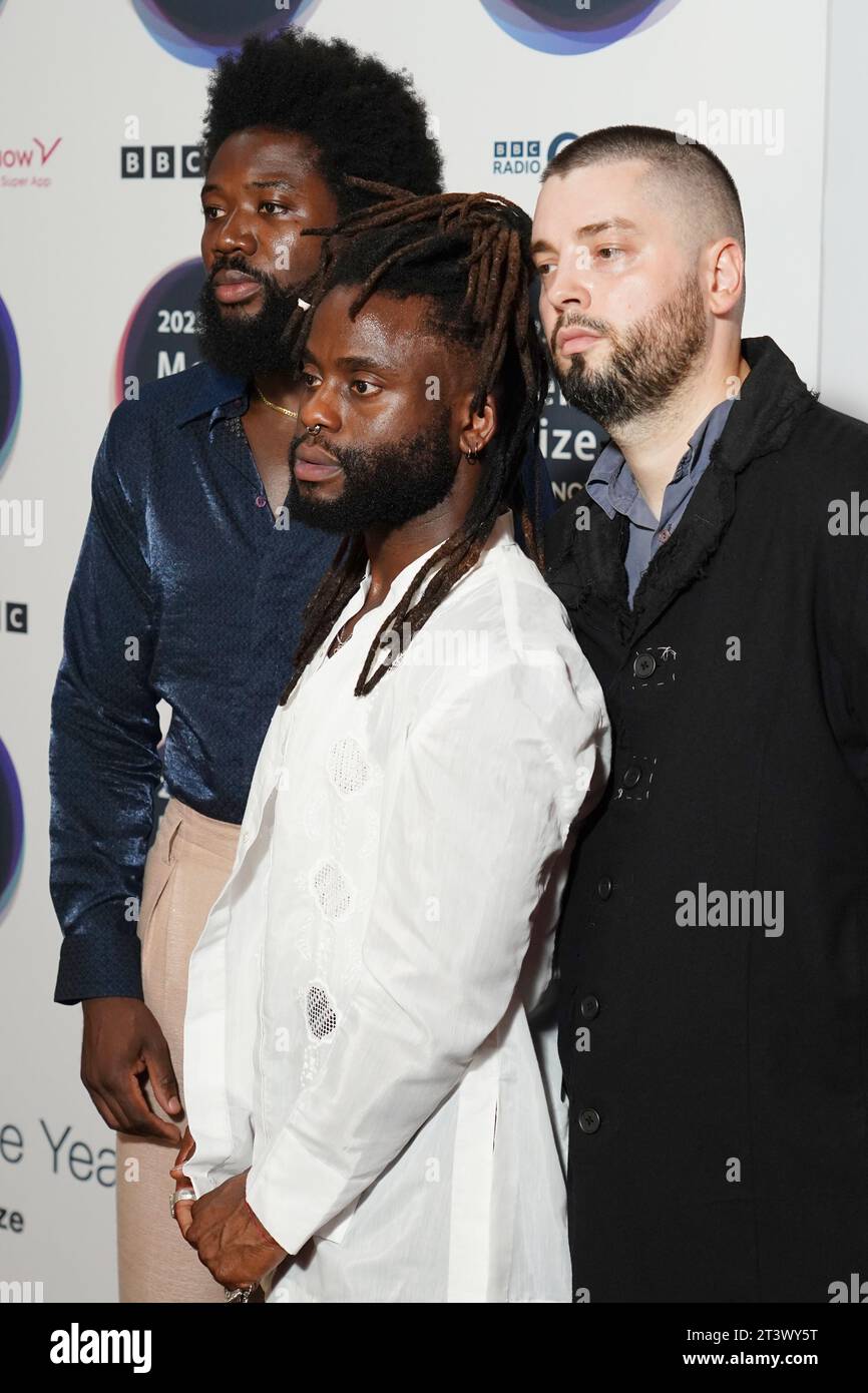 File photo dated 7/9/2023 of Scottish band Young Fathers who have been ...