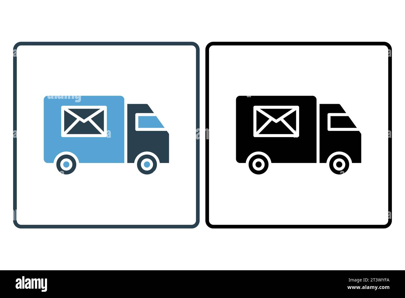 Email Delivery Icon. Icon related to Delivery. suitable for web site, app, user interfaces ...