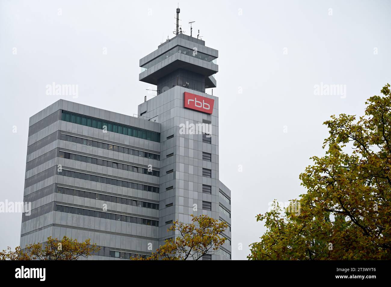 RBB Fernsehzentrum Berlin Stock Photo - Alamy