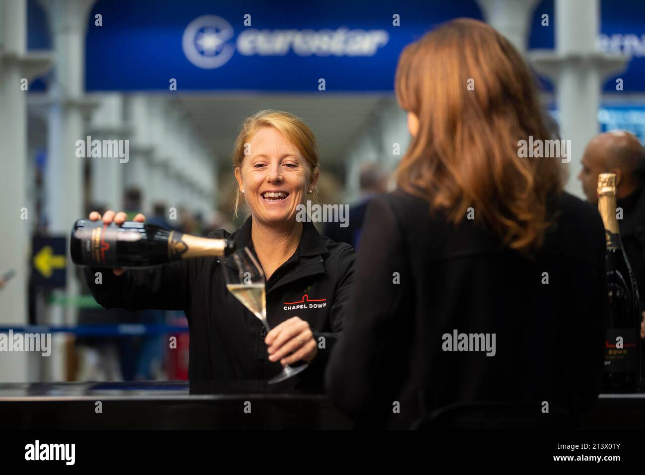 EDITORIAL USE ONLY European traveller, Jessica Bottomley, is offered a ...