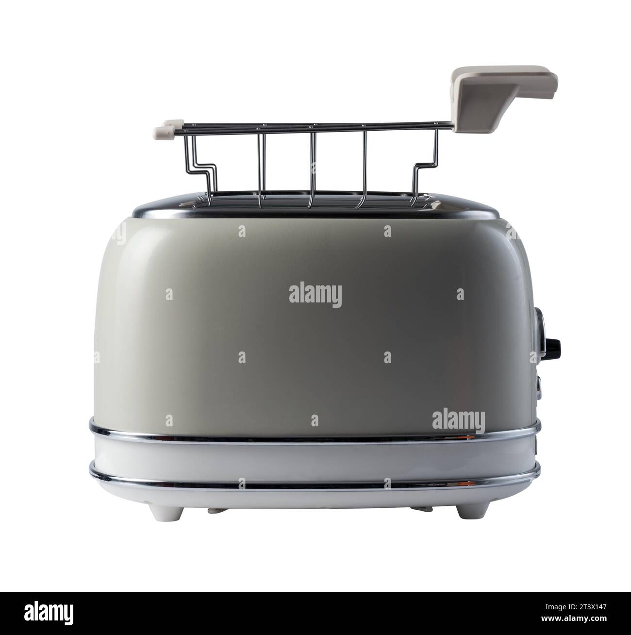 Vintage Retro toaster isolated on white background Stock Photo - Alamy