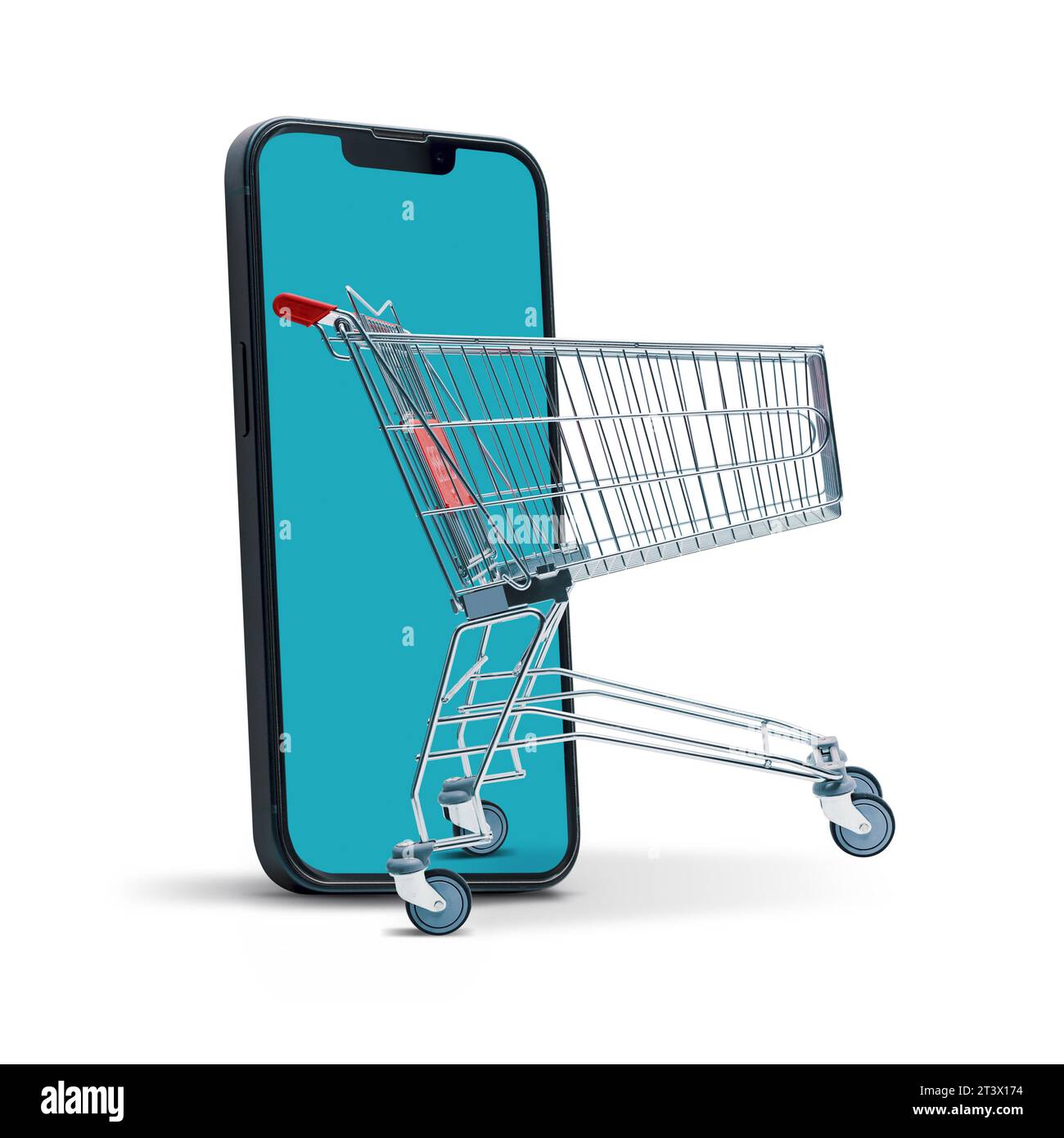 Purchasing app Cut Out Stock Images & Pictures - Alamy