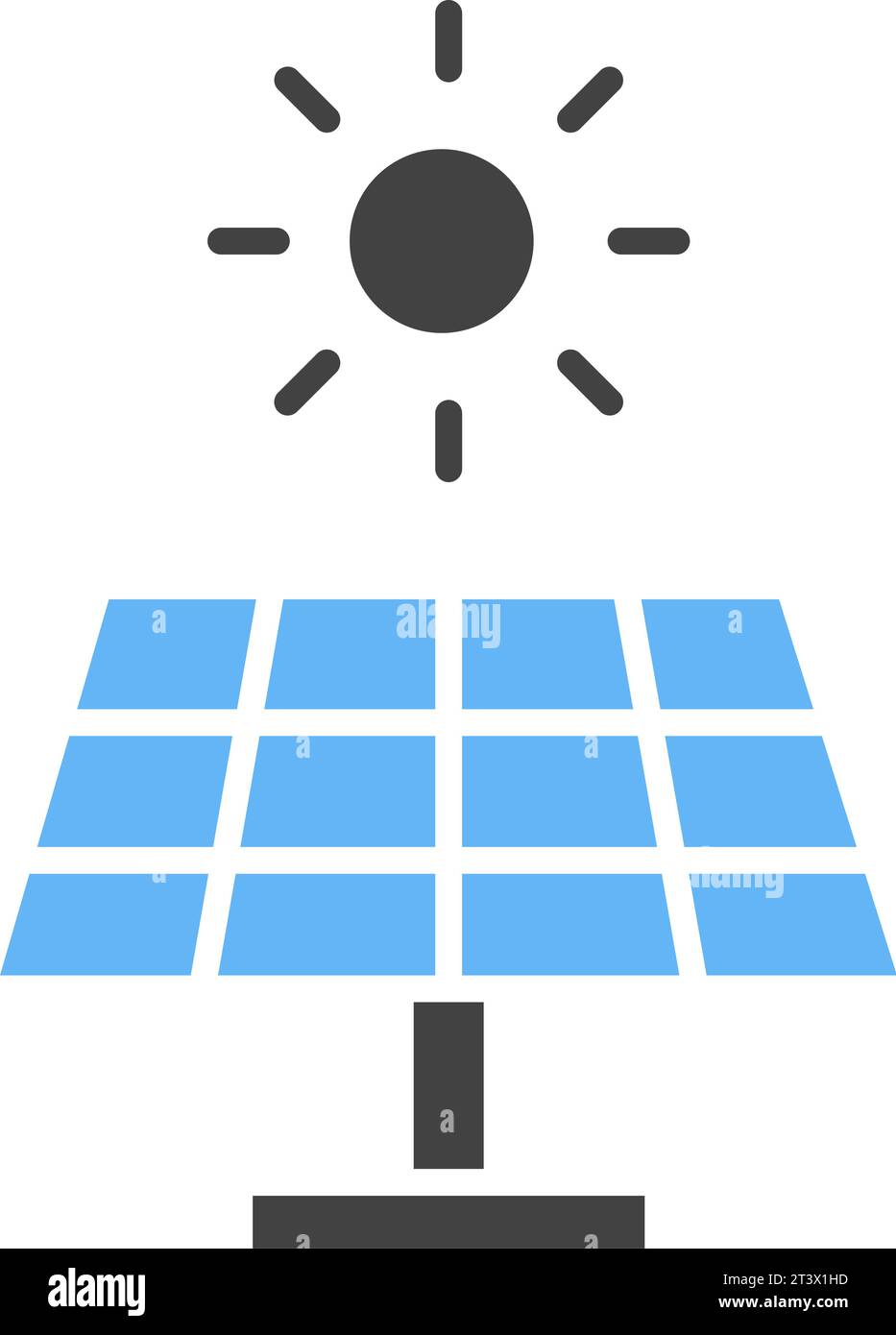 Solar Panel icon vector image Stock Vector Image & Art - Alamy