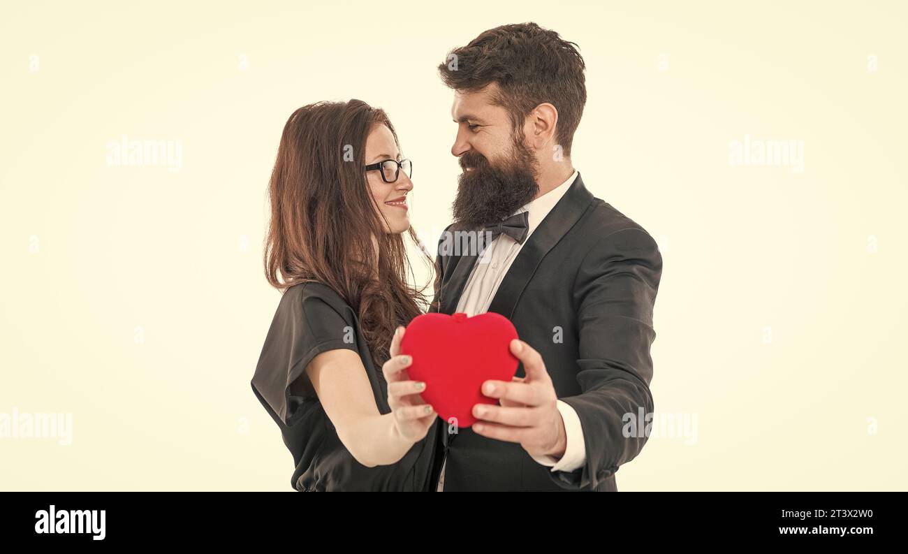 Happy relationship concept. We perfectly complete each other. Celebrate ...