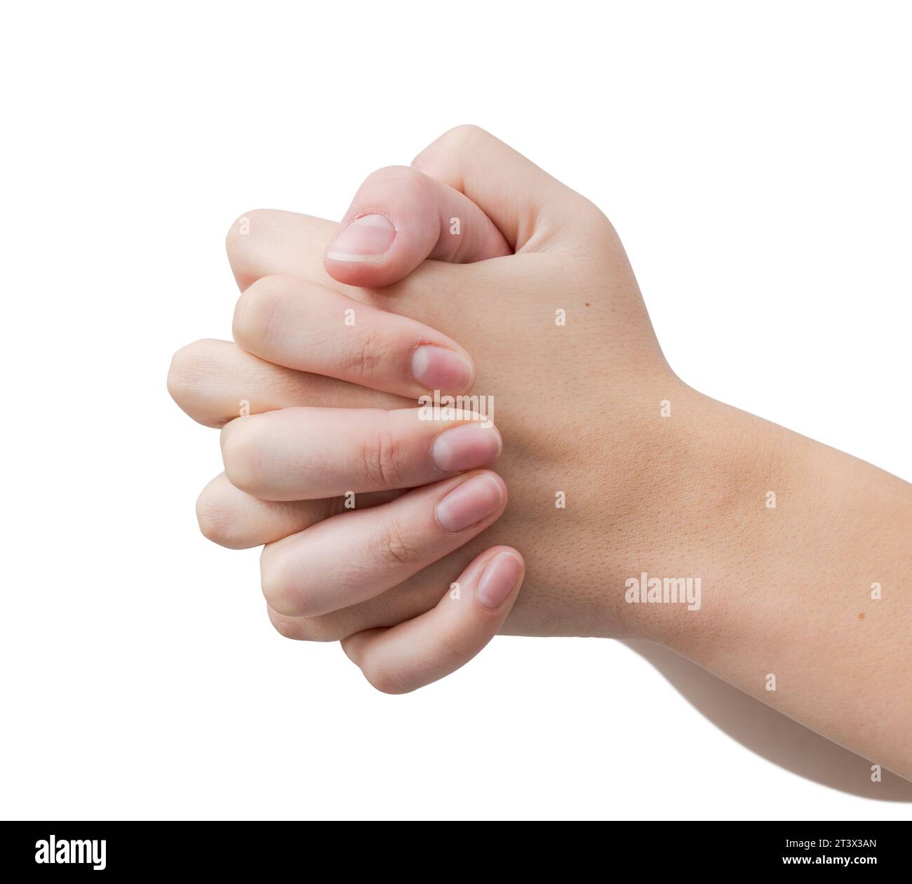Praying hands worship begging Cut Out Stock Images & Pictures - Alamy