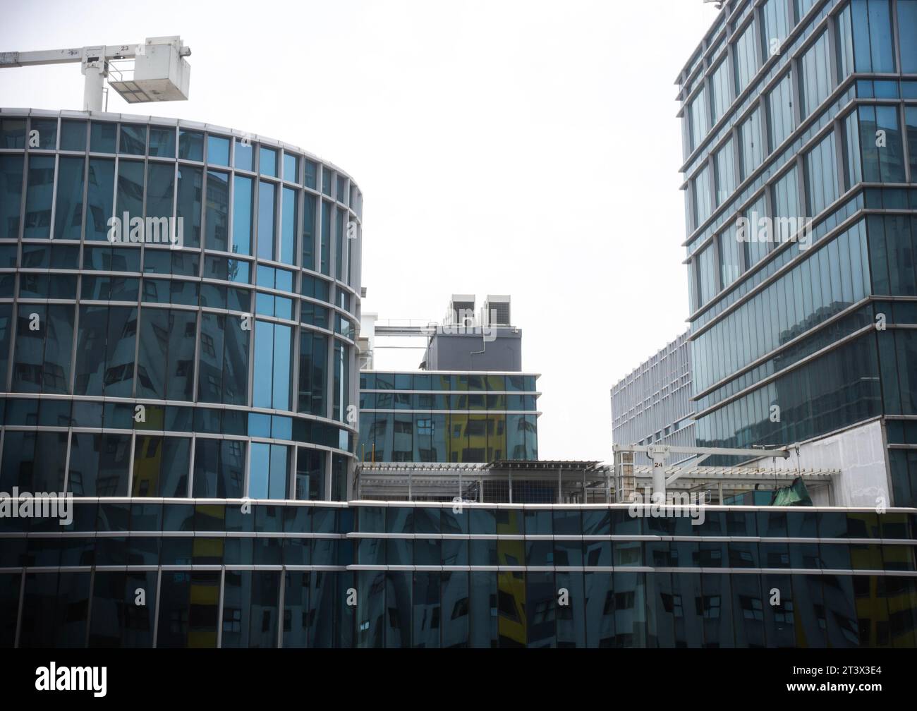Penjaringan, Jakarta, Indonesia - Oct 15 2023 : Skyscrapers on Pluit ...