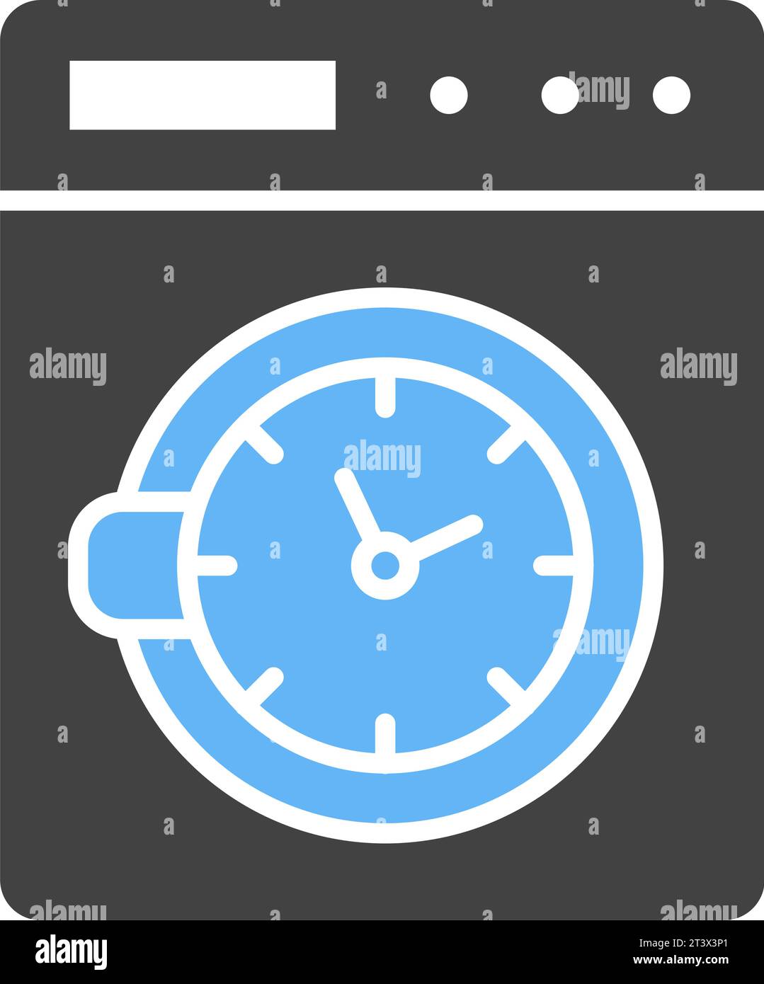 Timer icon vector image Stock Vector Image & Art - Alamy