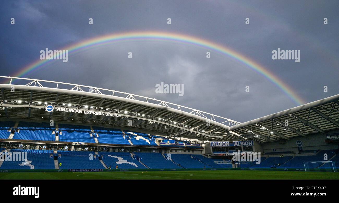 Will the rainbow be lucky for Brighton in the UEFA Europa League group ...