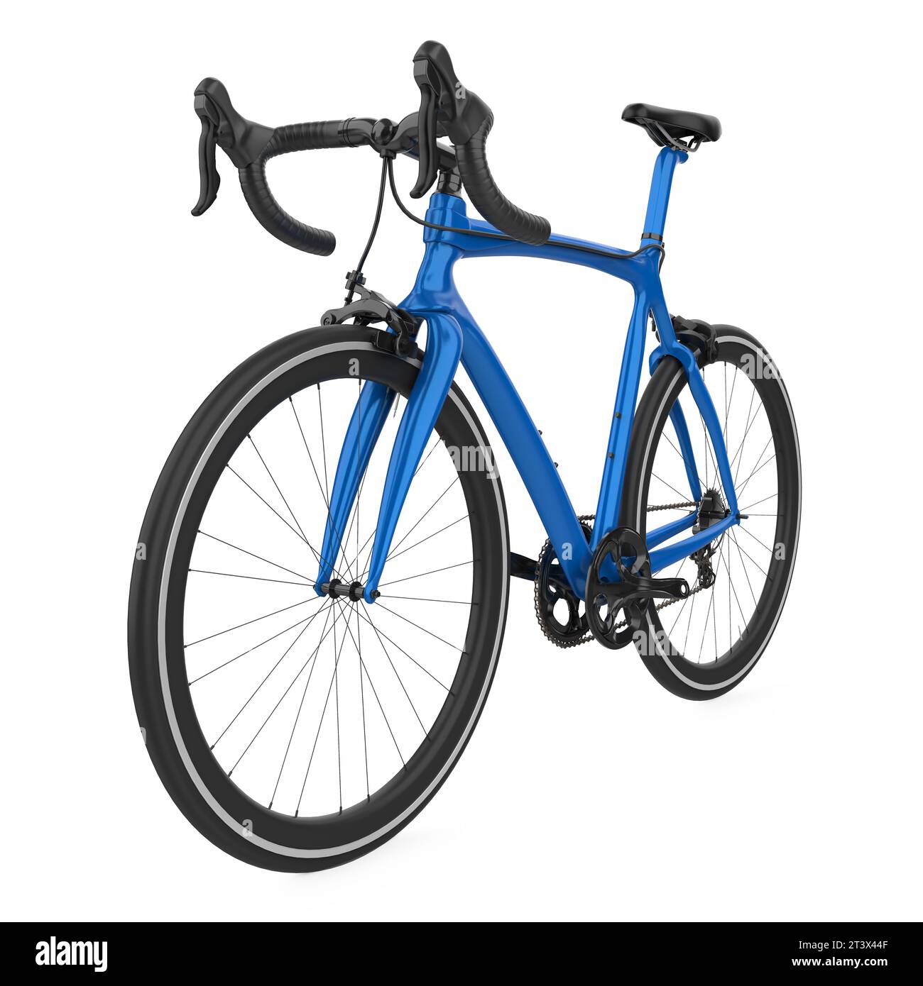 Speed Racing Bicycle Isolated Stock Photo - Alamy