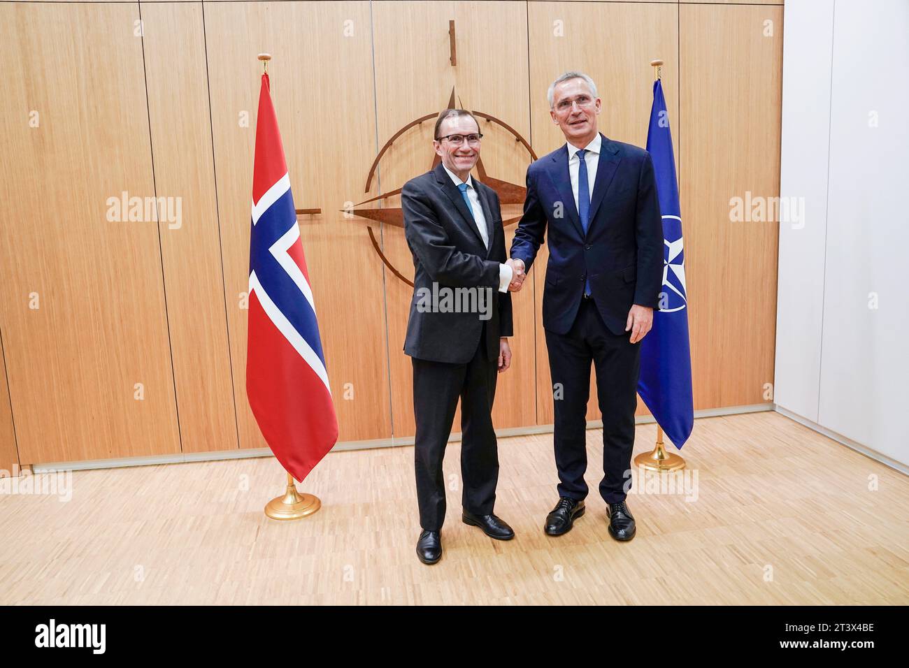 Brussels 20231027.Secretary General Jens Stoltenberg meets Foreign ...