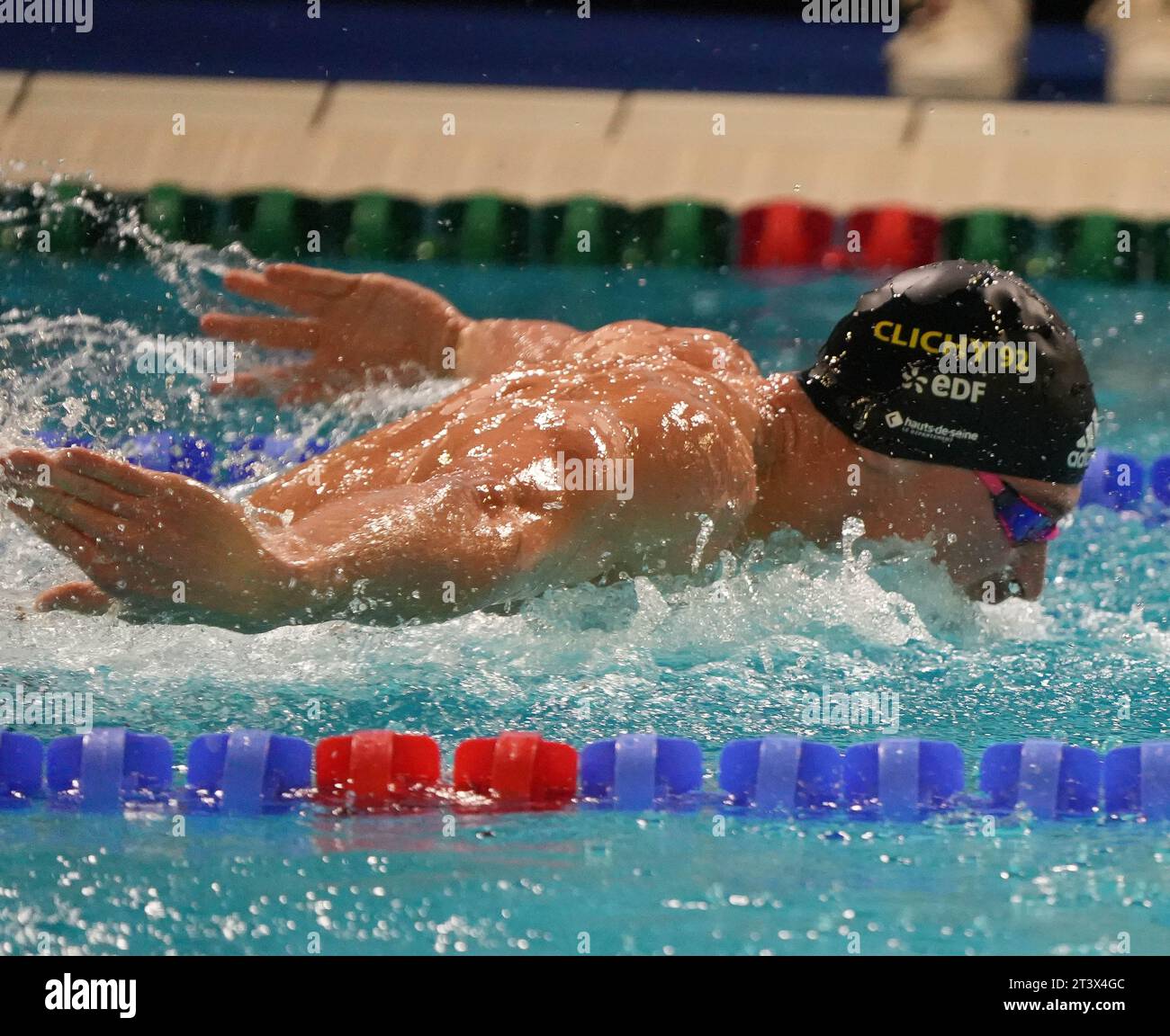 GROUSSET Maxime of CS CLICHY 92 Finale 100 M Butterfly during the ...