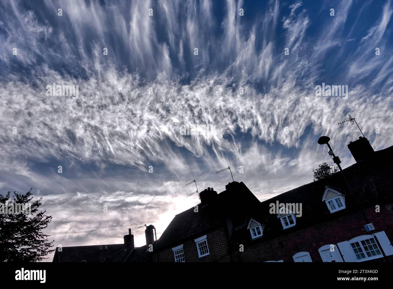 Cirrus clouds known mares hi-res stock photography and images - Alamy