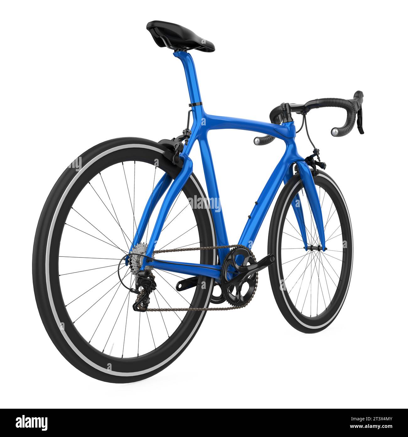 Speed Racing Bicycle Isolated Stock Photo - Alamy