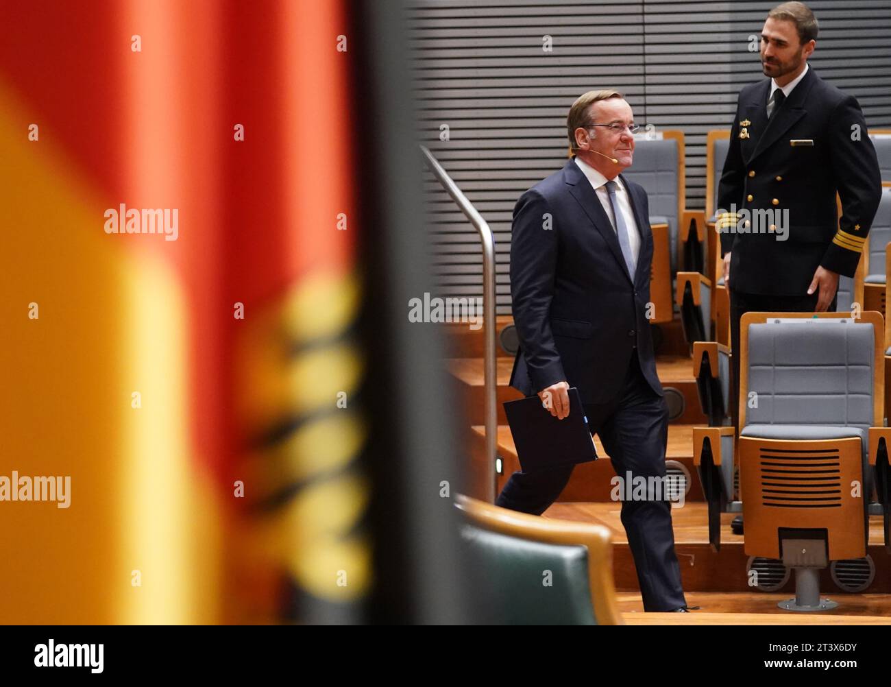 Hamburg, Germany. 27th Oct, 2023. Boris Pistorius (SPD), Federal ...
