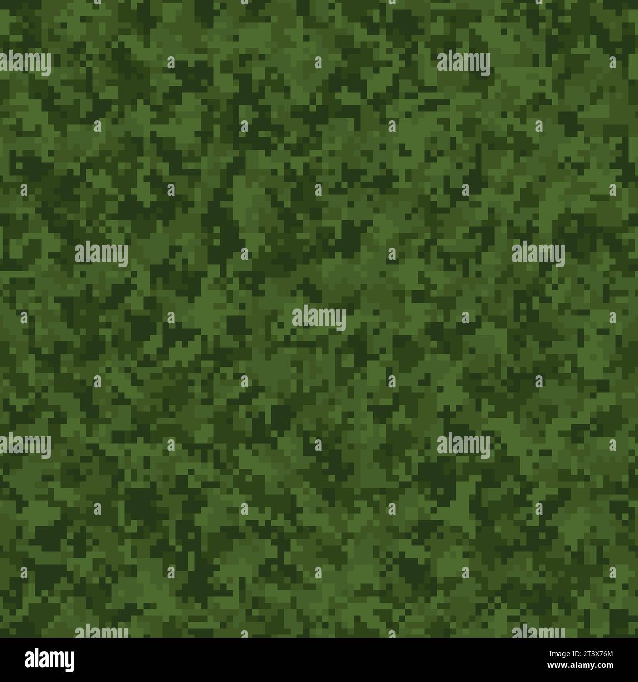 Professional seamless pixel forest camouflage for your production or ...
