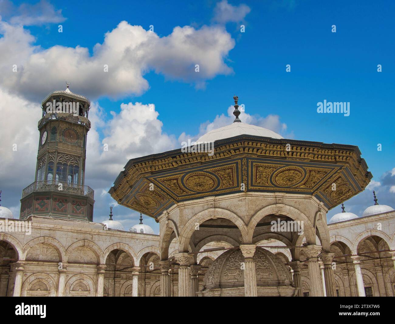 mohamed ali mosque in egypt Stock Photo - Alamy