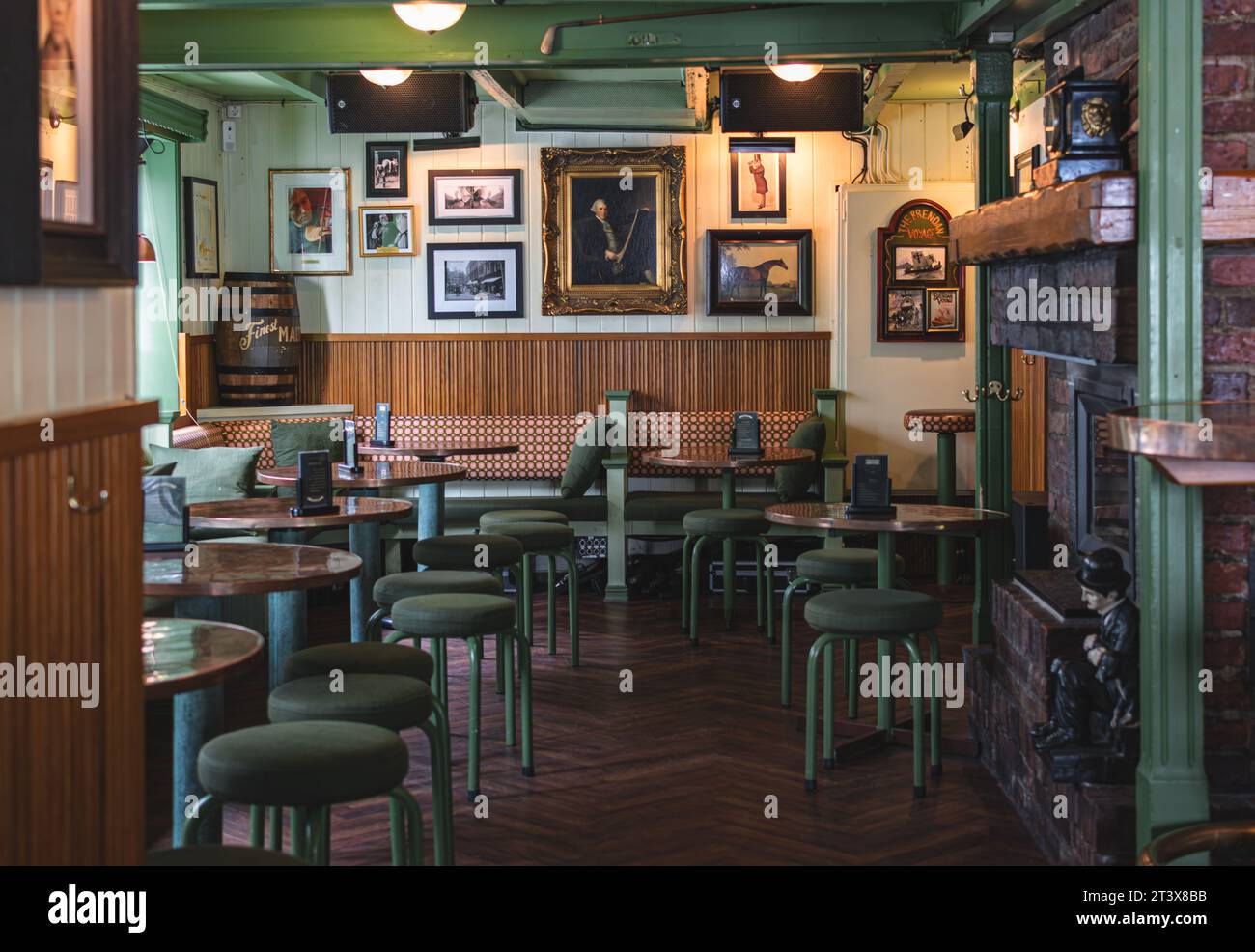 beautiful interior of an old pub Stock Photo - Alamy