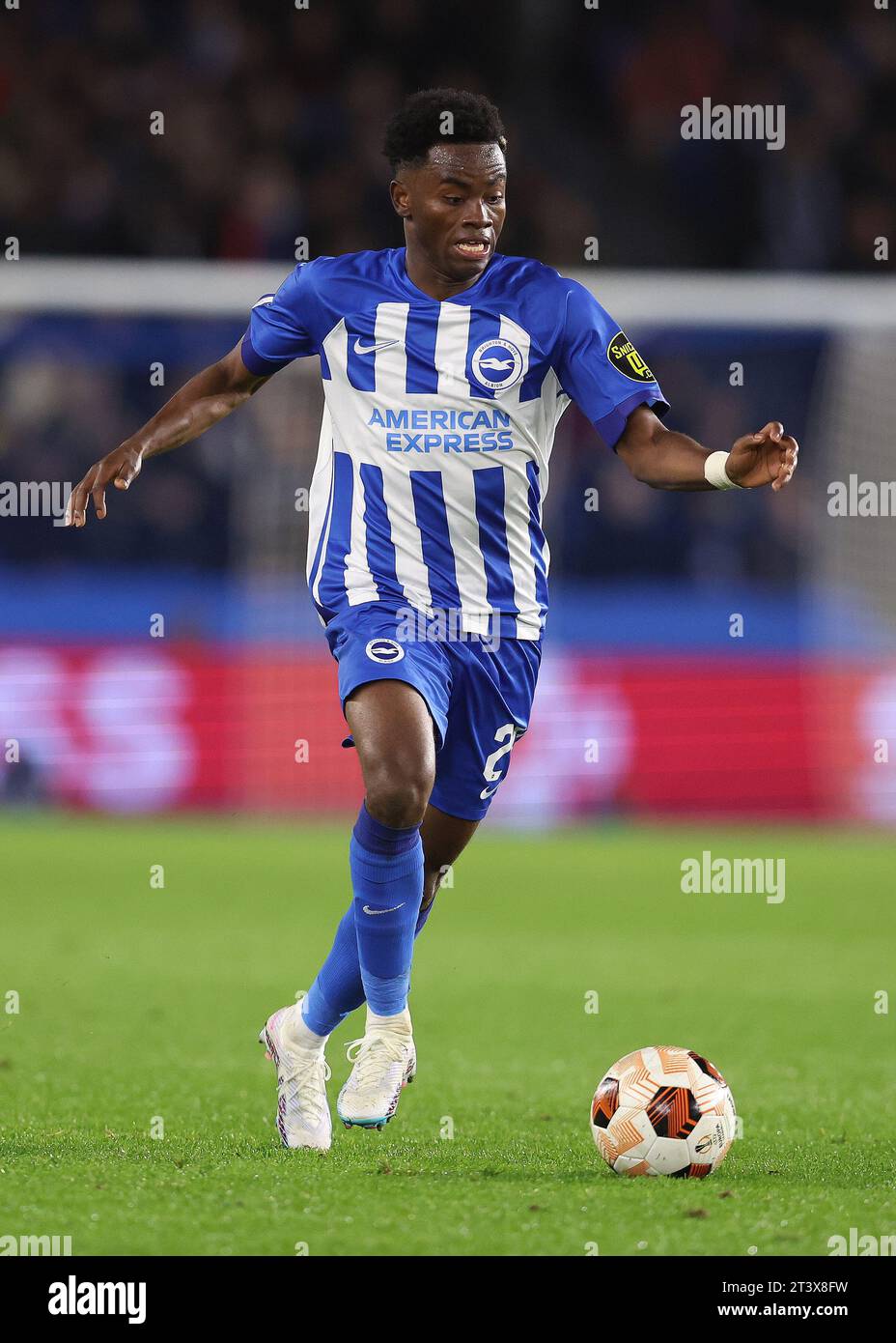 Brighton and Hove, UK. 26th Oct, 2023. Simon Adingra of Brighton and ...