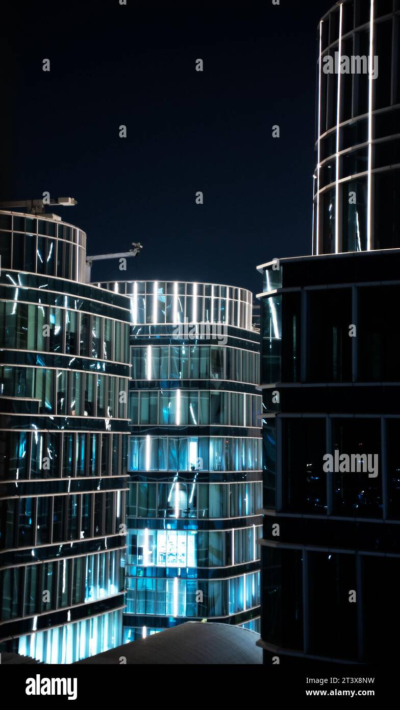 Penjaringan, Jakarta, Indonesia - Oct 17 2023 : Skyscrapers on Pluit ...
