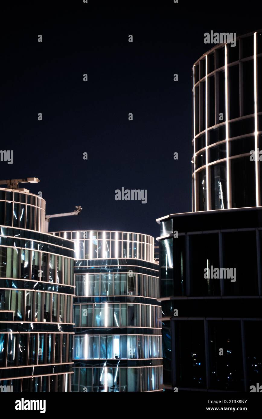 Penjaringan, Jakarta, Indonesia - Oct 17 2023 : Skyscrapers on Pluit ...