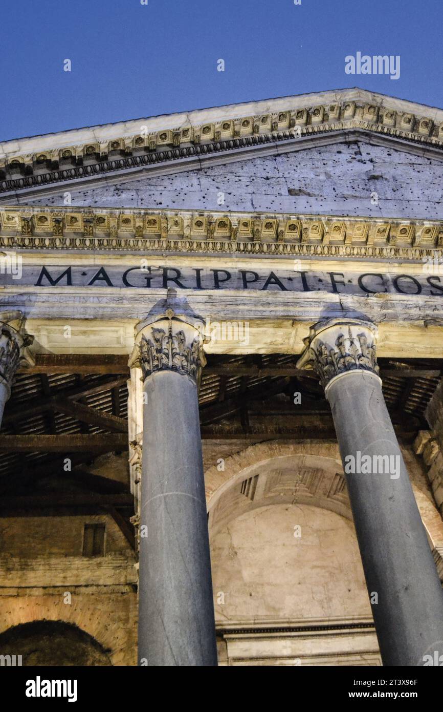 Pantheon Architecture History Rome Italy Stock Photo - Alamy