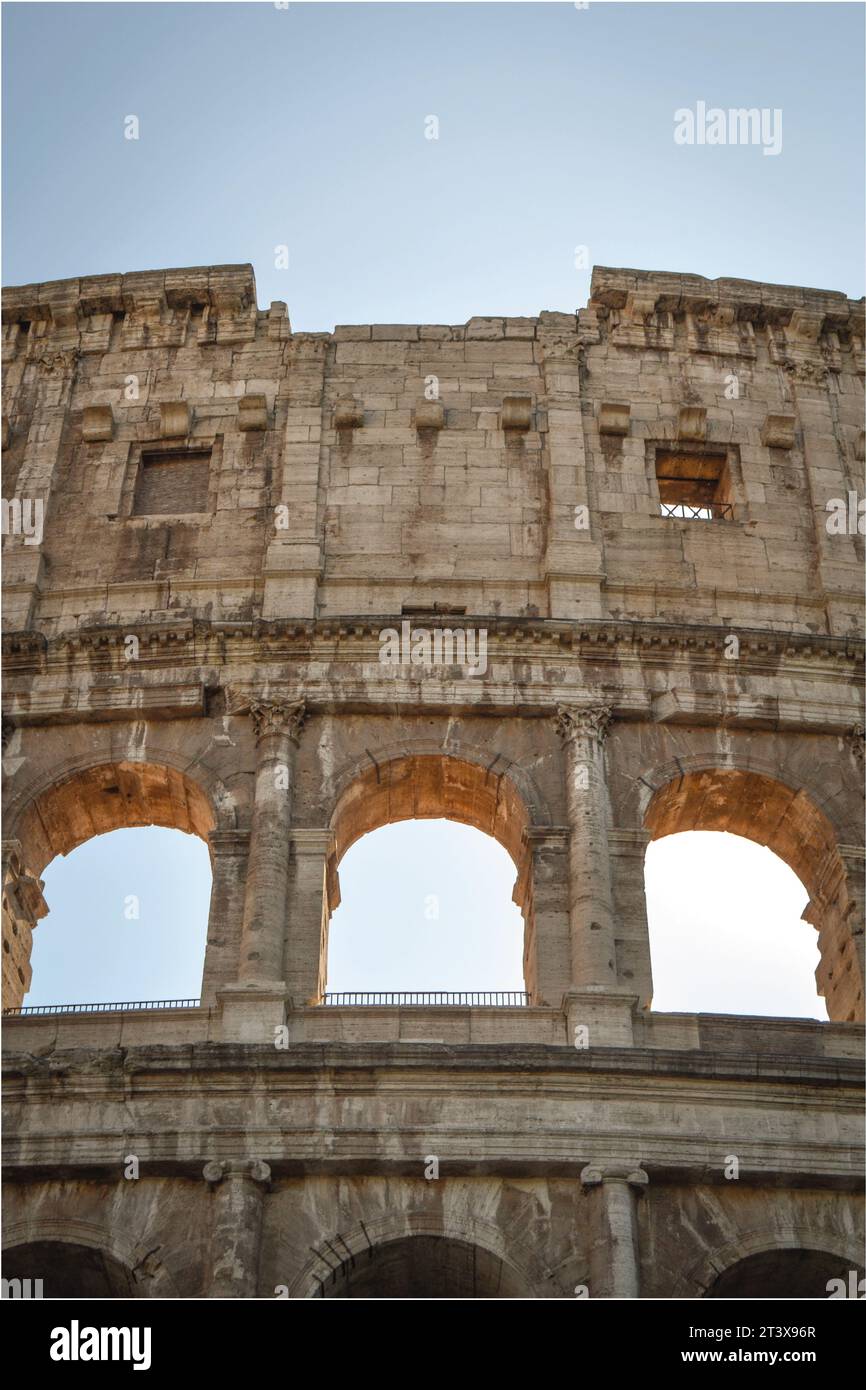 Coliseum Rome Sunday Italy Architecture Stock Photo - Alamy