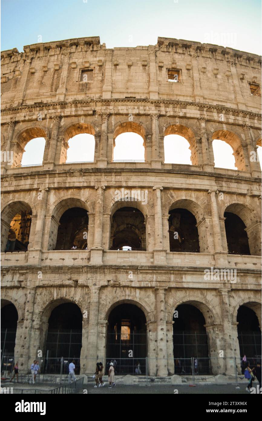 Coliseum Rome Sunday Italy Architecture Stock Photo - Alamy