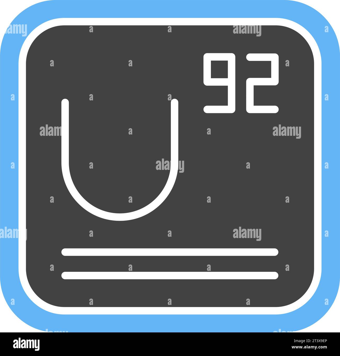 Uranium icon vector image Stock Vector Image & Art - Alamy