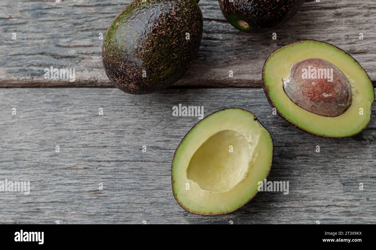 Avocado in cut hi-res stock photography and images - Alamy
